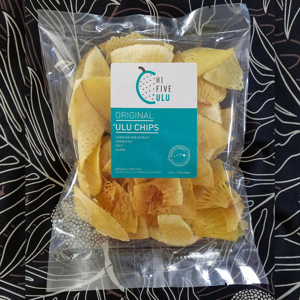 HI Five 'Ulu Chips - Made in Hawaii with Local Breadfruit – Hawaiian ...